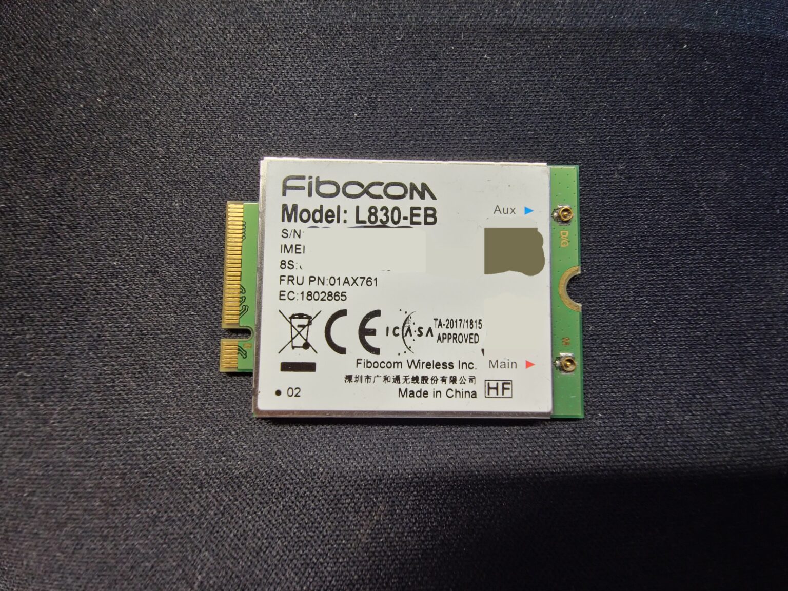 Fibocom L830-EB/L850-GL 4G模块 eSIM 兼容性测试 Windows/Linux - 企鹅大大的博客